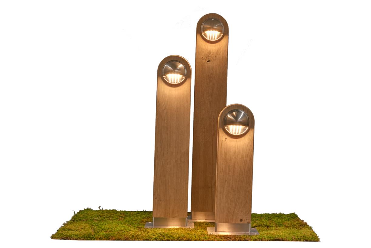 Sus Big One Oak RVS LED staande lamp 24V